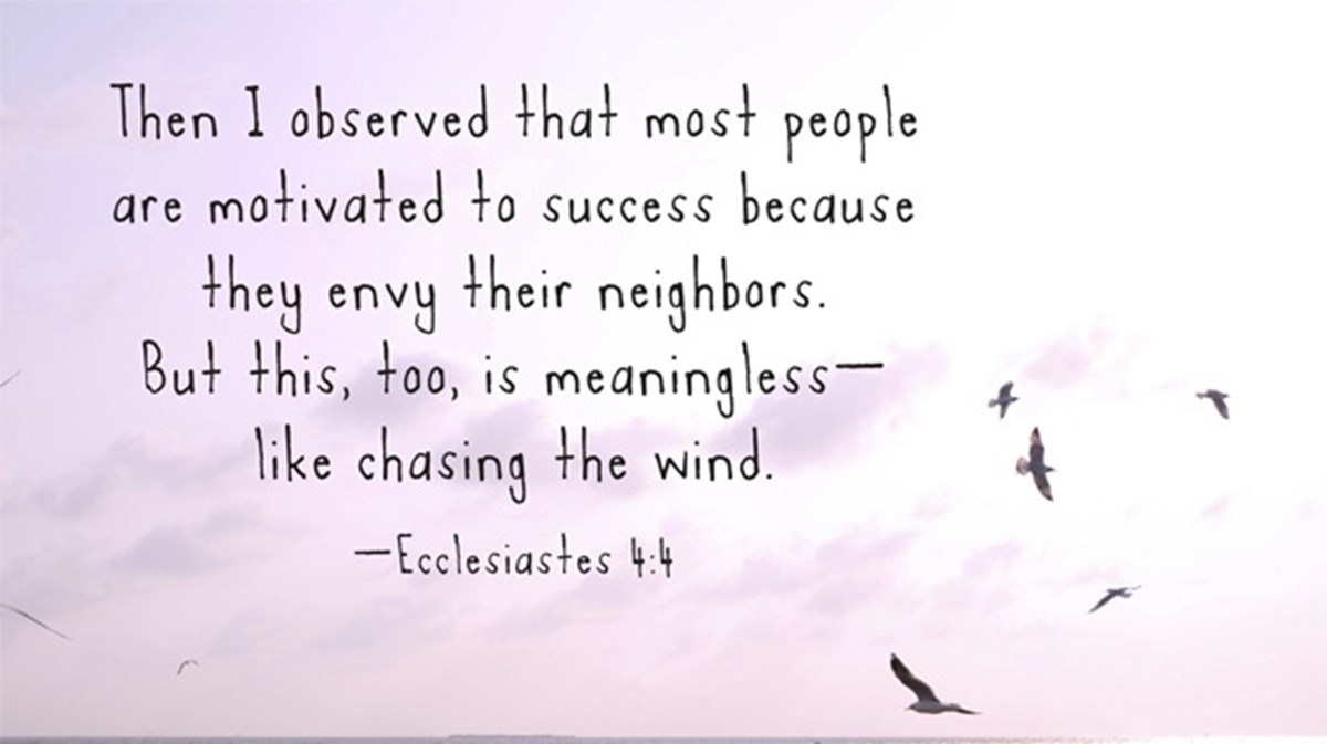 Ecclesiastes 4:4 | Today's Christian Woman